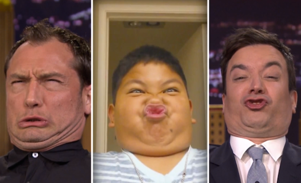 Jimmy Fallon and Jude Law Made Terrifyingly Ugly Faces on the 'Tonight ...