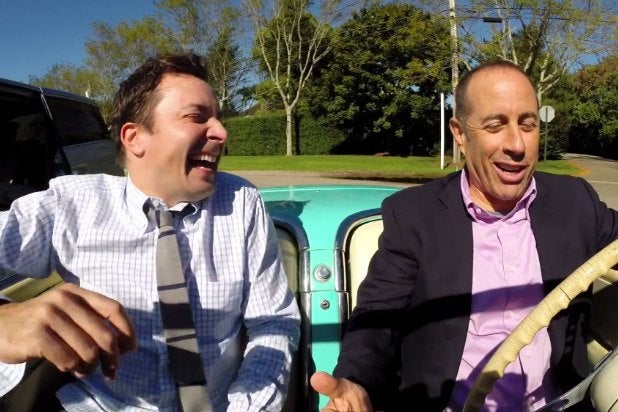 Jerry Seinfeld, Jimmy Fallon on a Boat in New 'Comedians in Cars ...