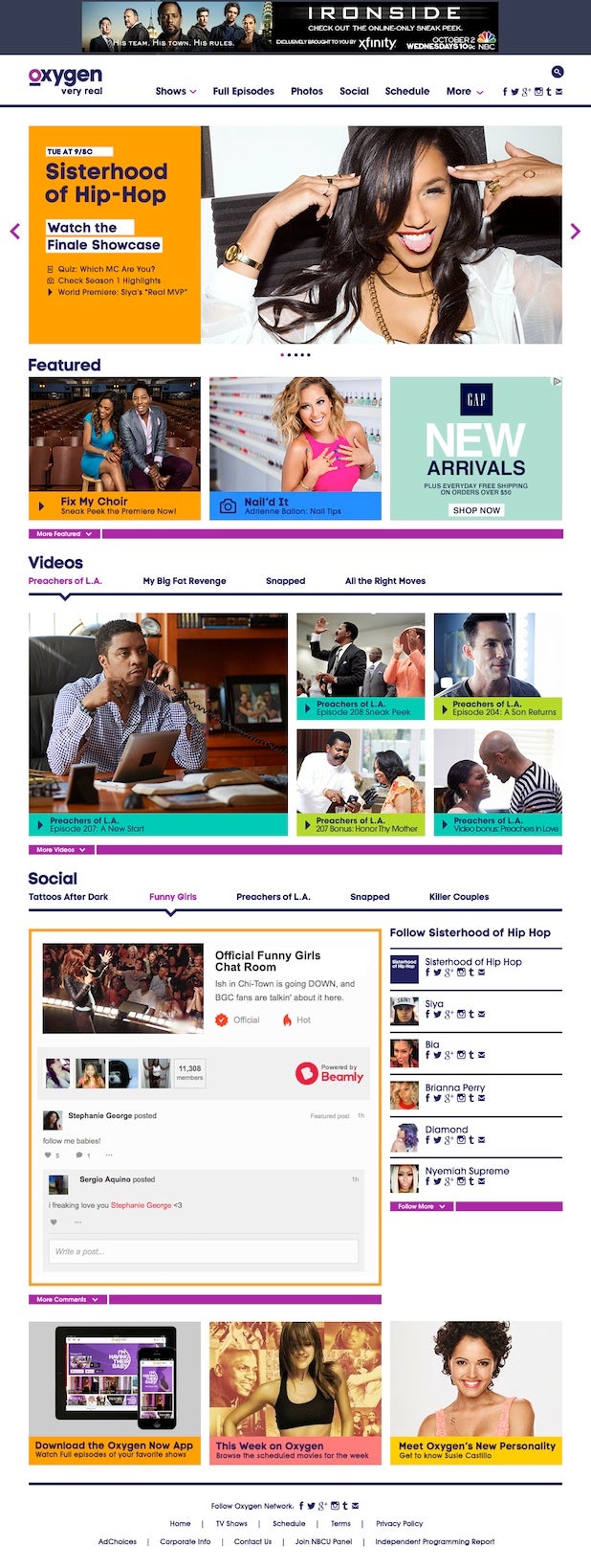 Oxygen Unveils New Interactive Digital Content Alongside Network's ...