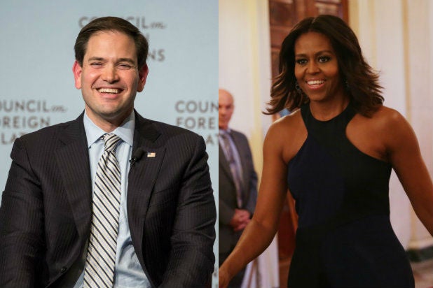 First Lady Michelle Obama, Senator Marco Rubio Among The Hill's '50 ...