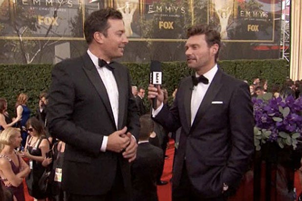 Jimmy Fallon, Jimmy Kimmel Help Ryan Seacrest Pimp His Clothing Line on ...