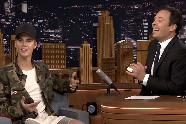 Justin Bieber Gets Real With Jimmy Fallon About Why He Cried at MTV ...