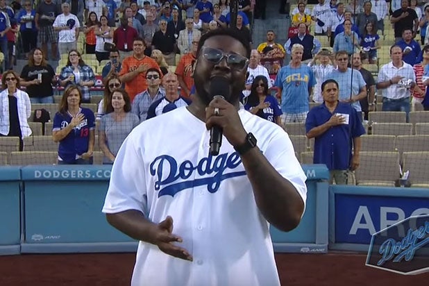T-Pain Proves He Can Sing by Ditching AutoTune for Dodgers National ...