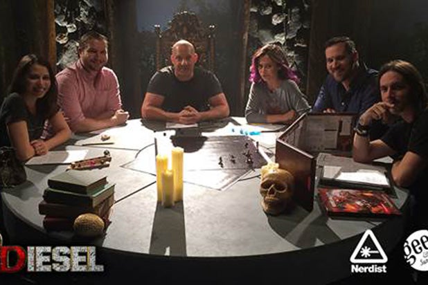 Vin Diesel Plays a Round of Dungeons & Dragons for 'D&Diesel' (Video)