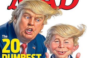 Donald Trump, Robert Durst Top MAD Magazine's Dumbest People of 2015