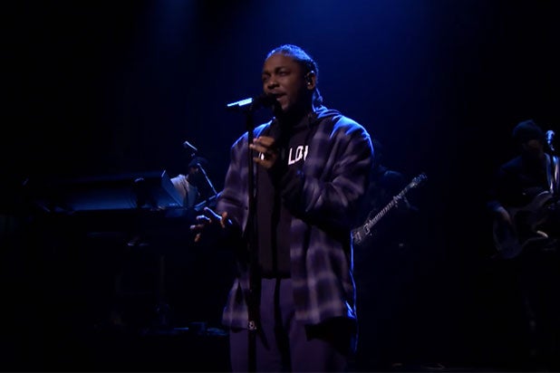 Kendrick Lamar Debuts New Song on 'Tonight Show' (Video) - TheWrap