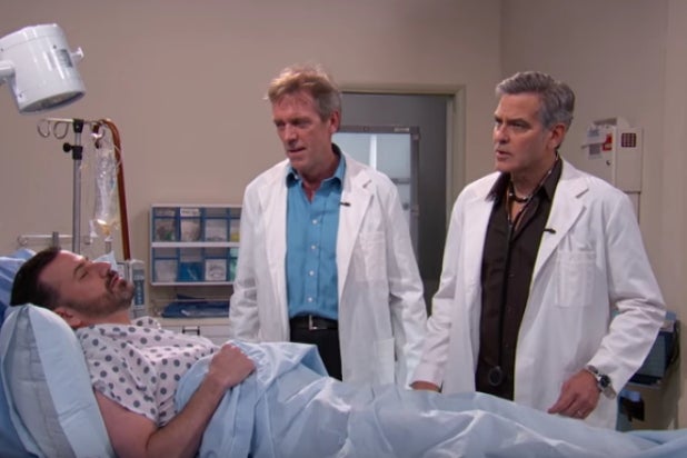 Hugh Laurie's Dr. House Invades George Clooney's Solo 'ER' Reunion ...