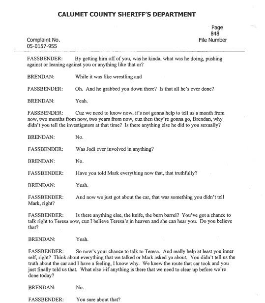 'Making a Murderer': What Brendan Dassey Said About Steven Avery ...