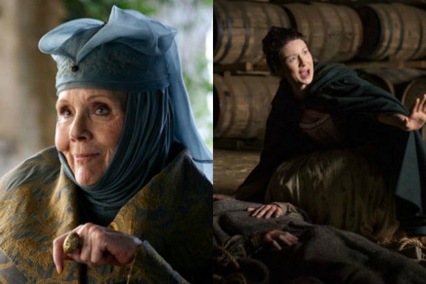 See How Olenna Tyrell, Caitriona Balfe and Angela Babicz Worked Viewers ...