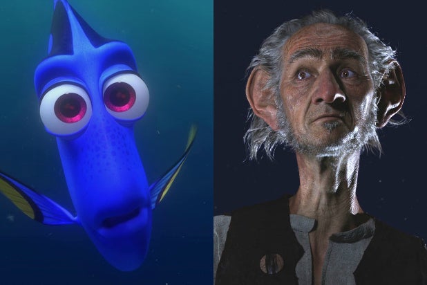 'Finding Dory' Leads Weekend by a Fin, 'The BFG' Continues to Bomb ...