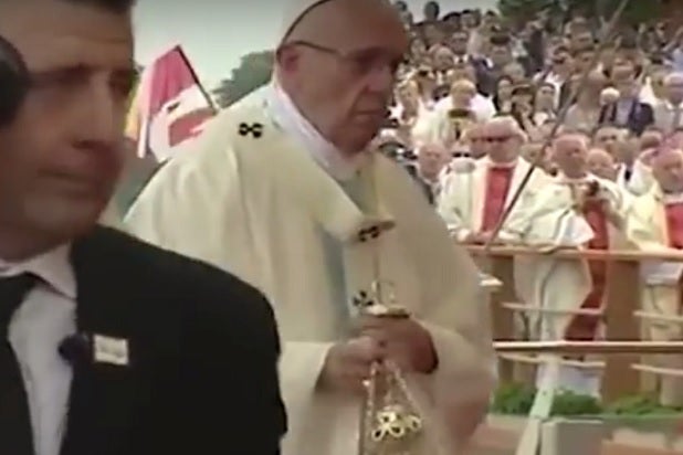 Pope Francis Takes Nasty Fall During Mass in Poland (Video) - TheWrap