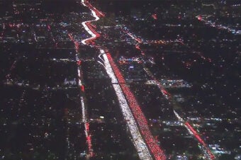 LA Traffic Nightmare: 405 Freeway at Complete Standstill Before ...