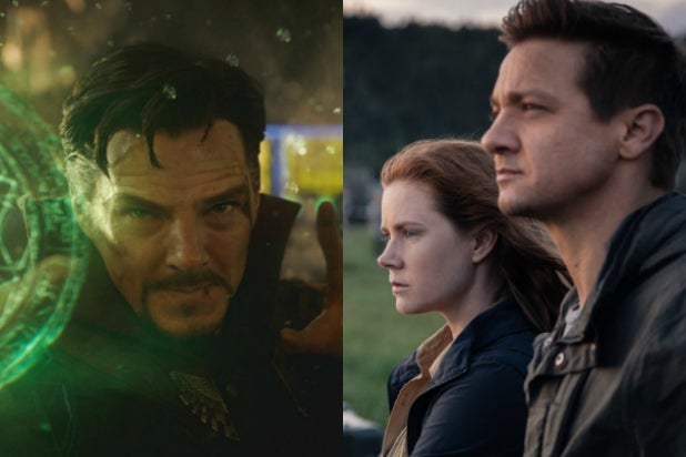 'Doctor Strange' Tops Box Office Again, 'Arrival' Lands Strong