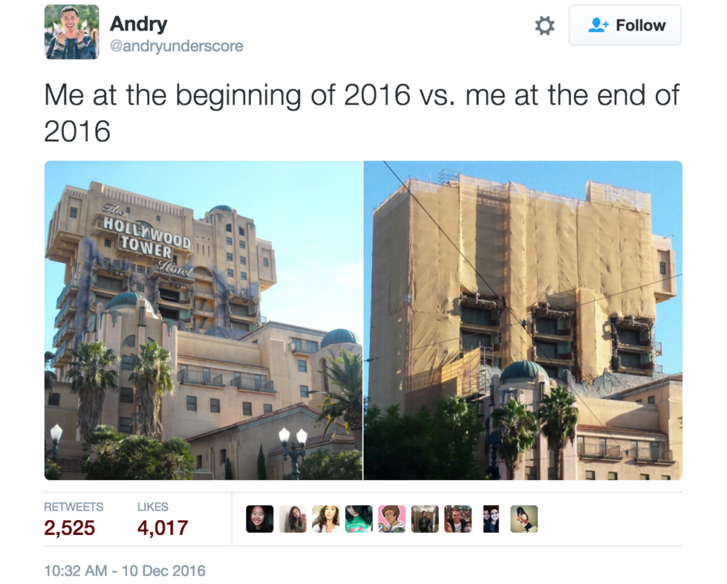 16 Best 'Me at the Beginning of 2016 vs. Me at the End of 2016' Memes ...