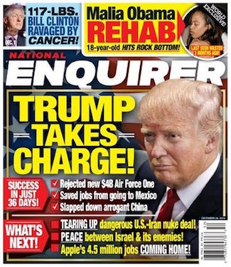 11 National Enquirer Covers That Shilled for Donald Trump (Photos ...