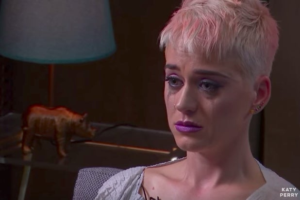 Katy Perry Lets the Mascara Run in On-Camera Therapy Session (Video ...