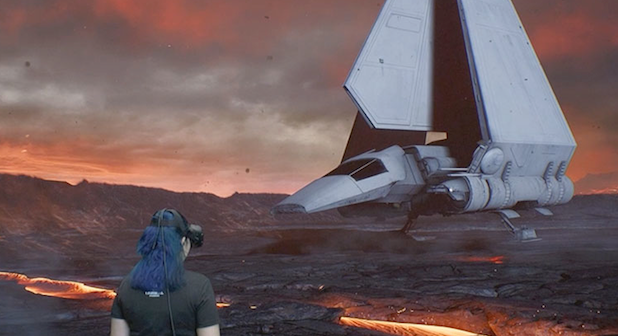 Get First Look at Darth Vader's Volcanic VR World in New 'Star Wars ...