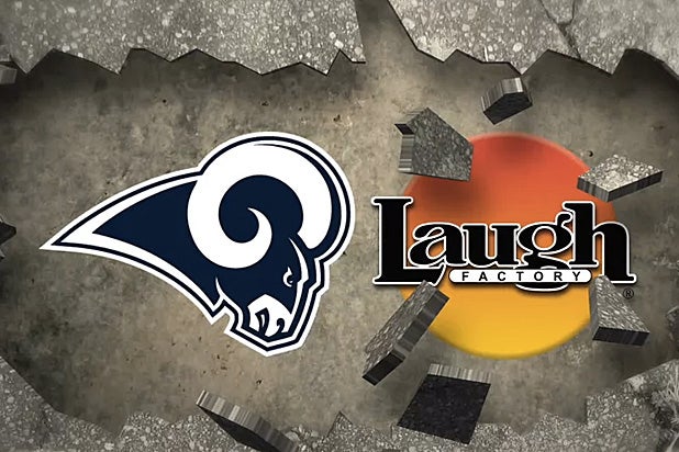 LA Rams Team Up With Laugh Factory to Develop Original Comedy Content
