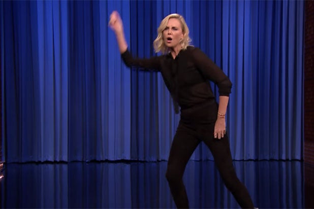 Charlize Theron Wows Jimmy Fallon With Wacky Dance Moves (Video) - TheWrap