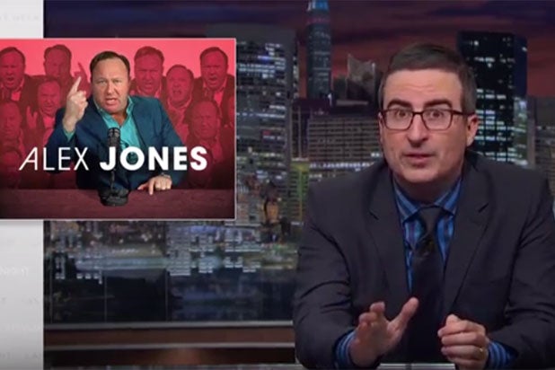John Oliver: Alex Jones Isn't Just 'a Loon' But Also a 'Skilled ...