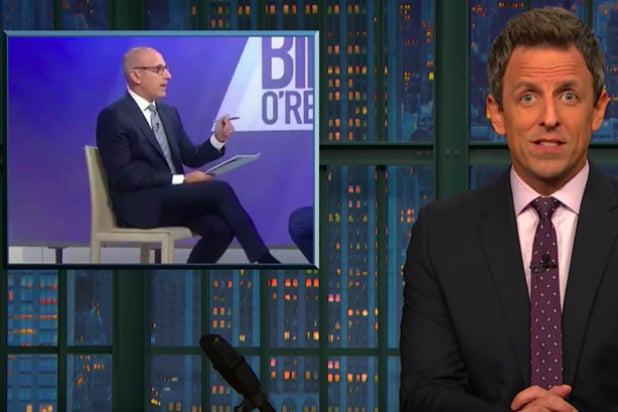 Seth Meyers Dubs Matt Lauer the Real 'Dildo at Work' in a 'Closer Look ...