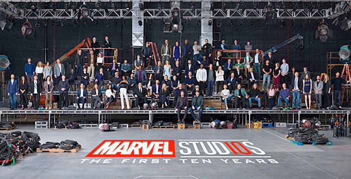 Marvel Stars and Filmmakers Assemble for Mega 10th Anniversary Photo ...