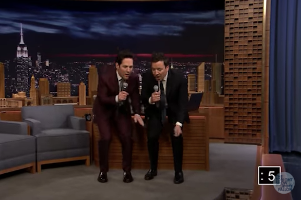 Jimmy Fallon, Paul Rudd Make Most of Olympics-Shortened 5-Minute ...