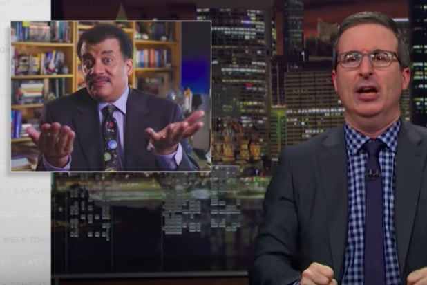 Watch John Oliver Almost Call Neil DeGrasse Tyson a 'Feckless C-t' on ...