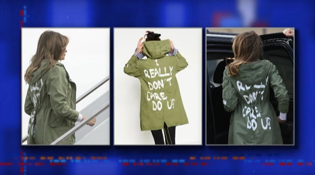 Colbert Rips Melania's Jacket Choice: 'This Is One Message She Did Not ...