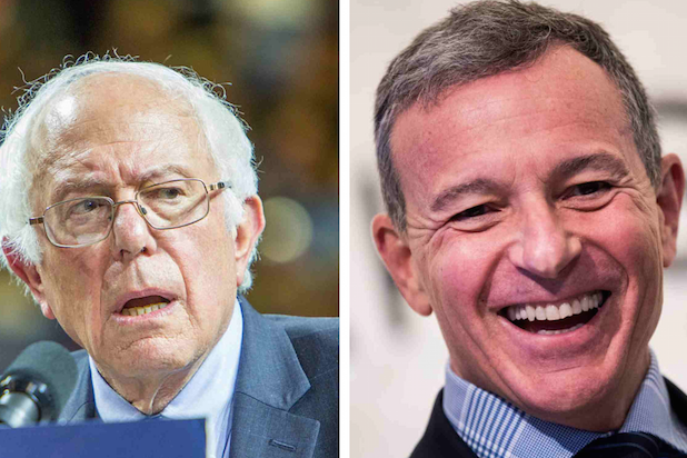 Bernie Sanders Calls Out Disney CEO Bob Iger Over $400 Million Pay ...