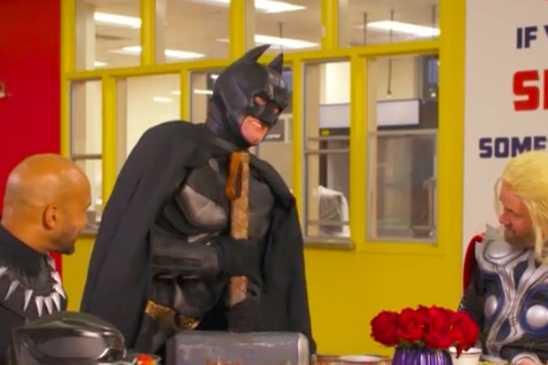 Conan O'Brien's Sad Batman Tries to Join the Marvel Universe (Video ...