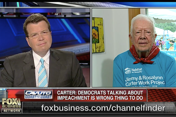 Jimmy Carter Praises Fox News Host 'for Your Good Work on Television ...
