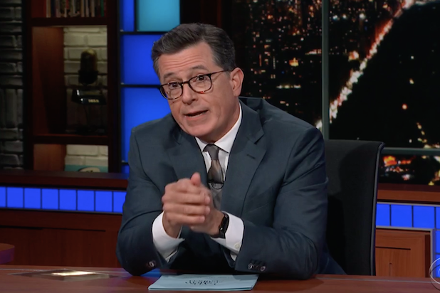 Colbert Says His Staff Twice Complained About Suspended CBS Exec ...