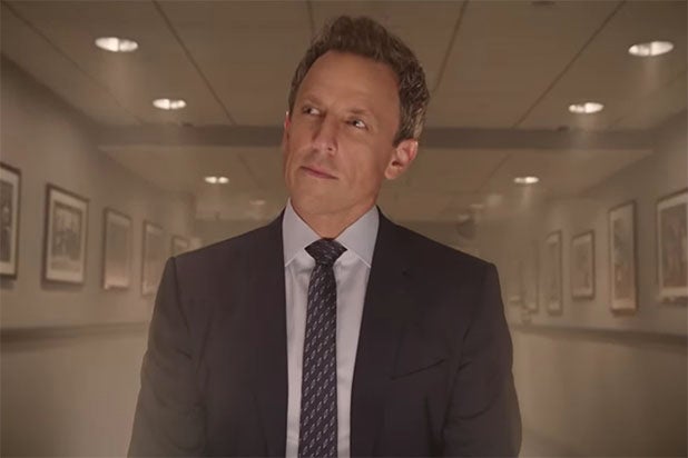 Seth Meyers Returns to Studio 8H in 'Saturday Night Live' Promo (Video ...
