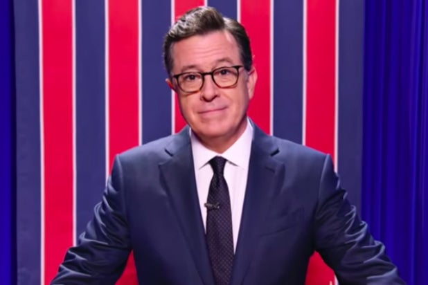 Stephen Colbert Reminds America Through Song That 'We're Stuck in This ...