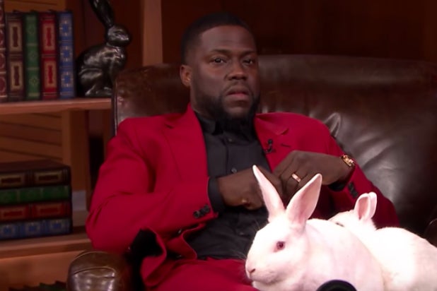 Kevin Hart Is More Scared of Bunnies Than You Are of Anything (Video ...
