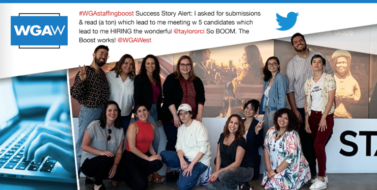 WGA Success: How #WGAStaffingBoost Could Change How Writers Do Business