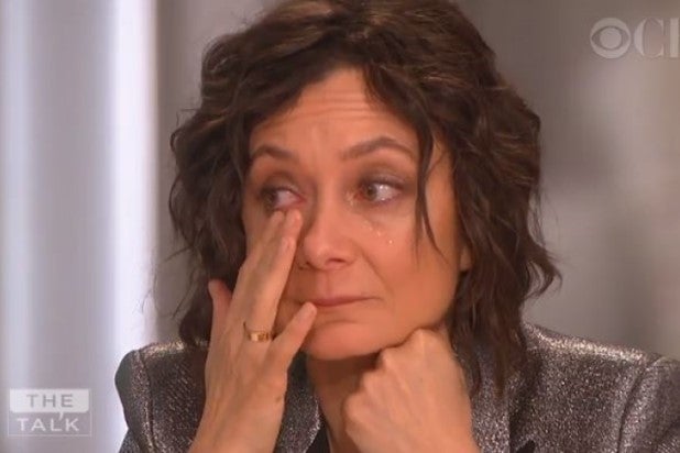 Sara Gilbert Bids Tearful Farewell to 'The Talk' (Video)