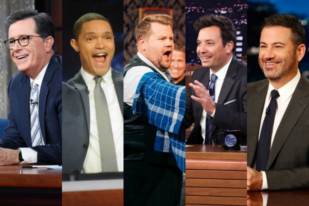 Late-Night Hosts Join #TeamChrissy in Unity Against Trump's Chrissy ...