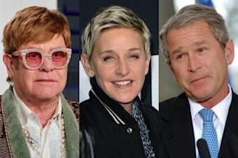 Elton John Defends Ellen DeGeneres' Friendship With George W Bush