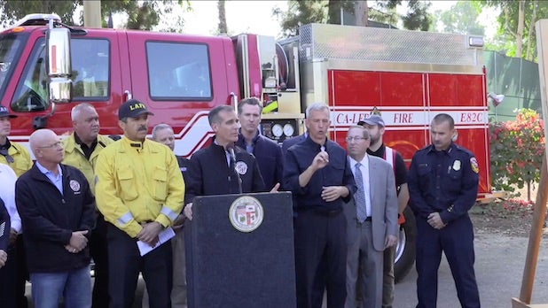 Getty Fire Is Burning 656 Acres, 'Significant' Winds on Tuesday Night ...