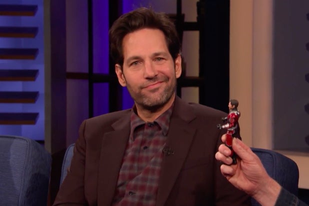 Paul Rudd Knows His Ant-Man Action Figure Looks Like a Total 'D---' (Video)