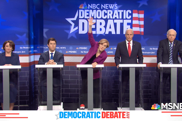 'SNL' Spoofs Democratic Debate With All-Star Lineup of Will Ferrell ...