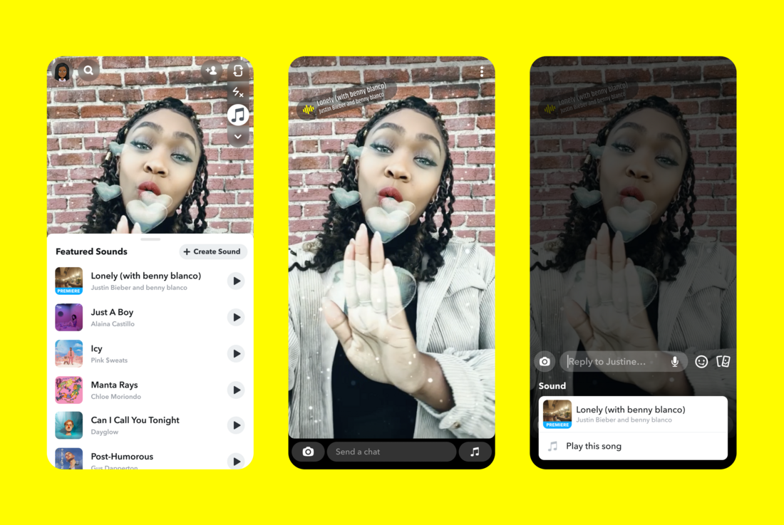 Snapchat Copies Instagram Allows Users To Add Songs To Their Posts snapchat-copies-instagram-allows-users-to-add-songs-to-their-posts