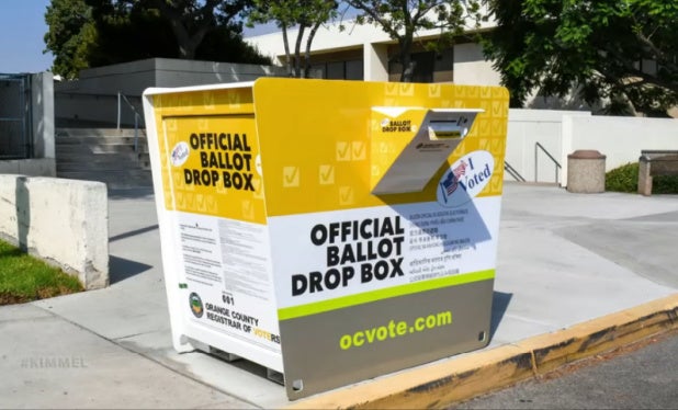 Kimmel Rips Republican Attempts to 'Commit Voter Fraud' With Fake ...