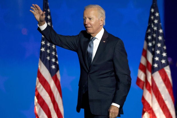 Joe Biden Urges Supporters to 'Stay Calm,' Says 'Democracy Is Sometimes ...