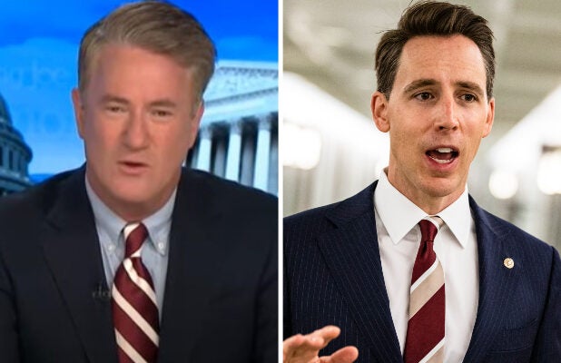 Josh Hawley Puts Feet on Desk During Trump Impeachment Trial, Enraging ...