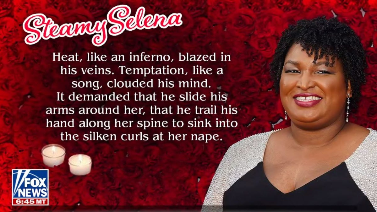 Yep, Tucker Carlson Definitely Seems Turned on by Stacey Abrams ...