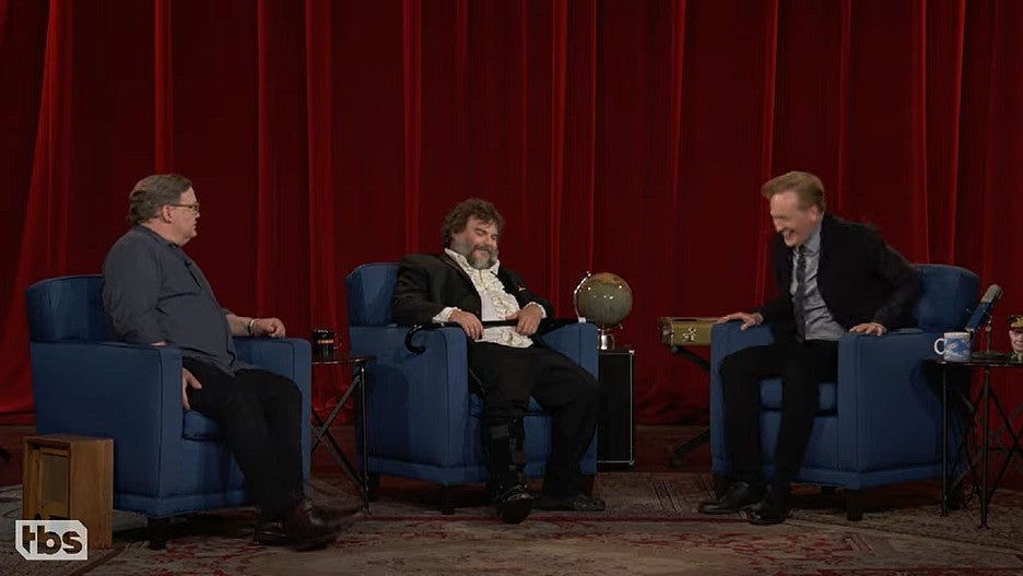 Jack Black Got Hurt for Real While Pretending to Be Hurt in 'Conan ...