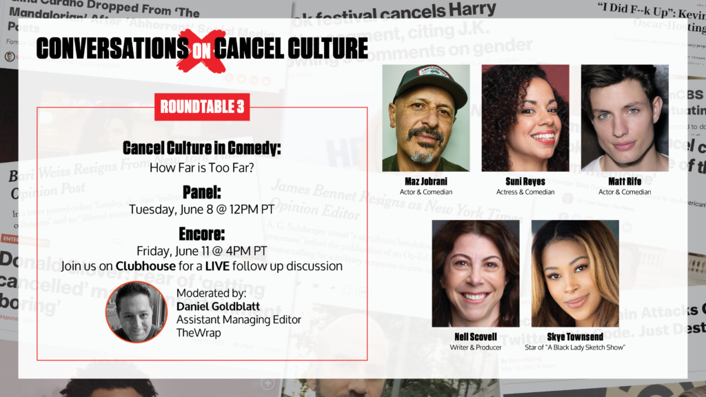 Join a Conversation on ‘Cancel Culture in Comedy’ with Maz Jobrani ...